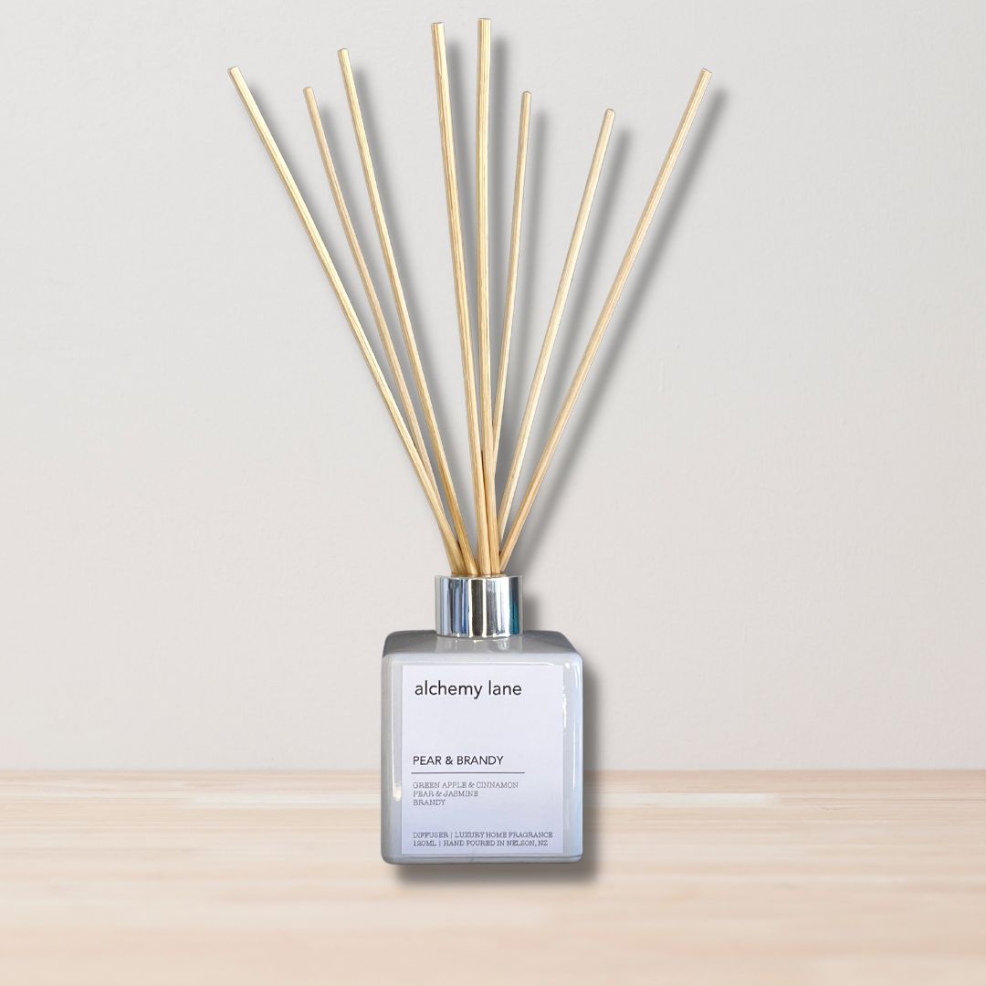 Pear & Brandy Reed Diffuser | Alchemy Lane | New Zealand – alchemy lane